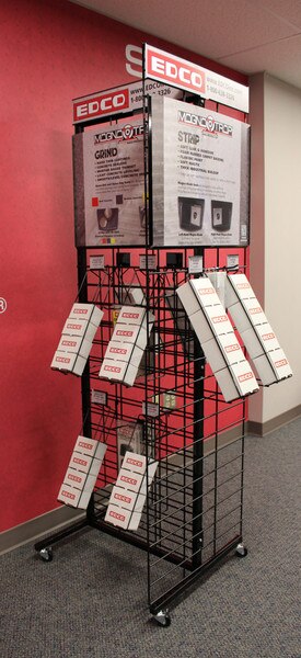 MAGNA TRAP DISPLAY RACK W/ ROLLING BASE